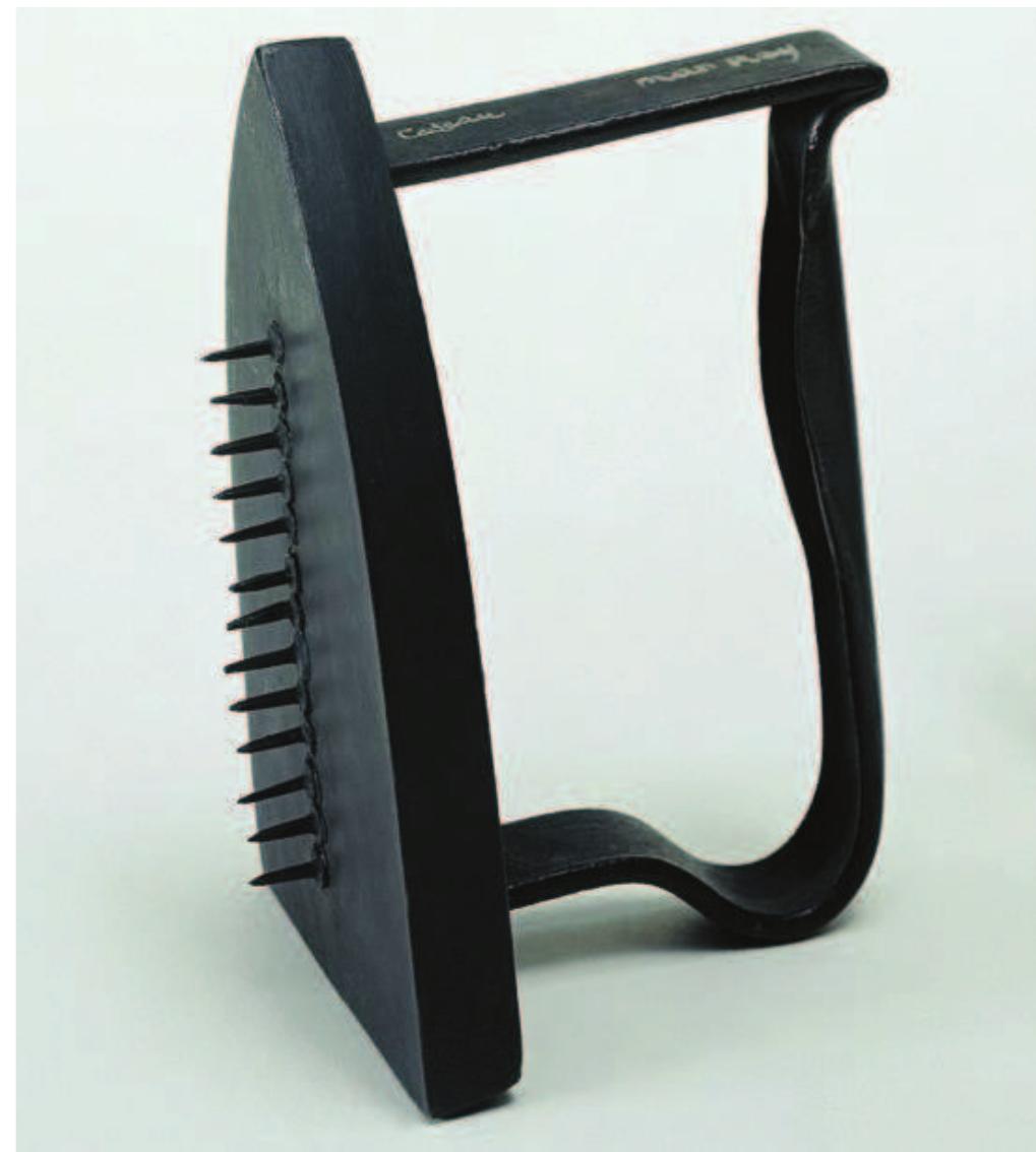 28.18 man ray, the giff. 1921 (1958 replica). painted