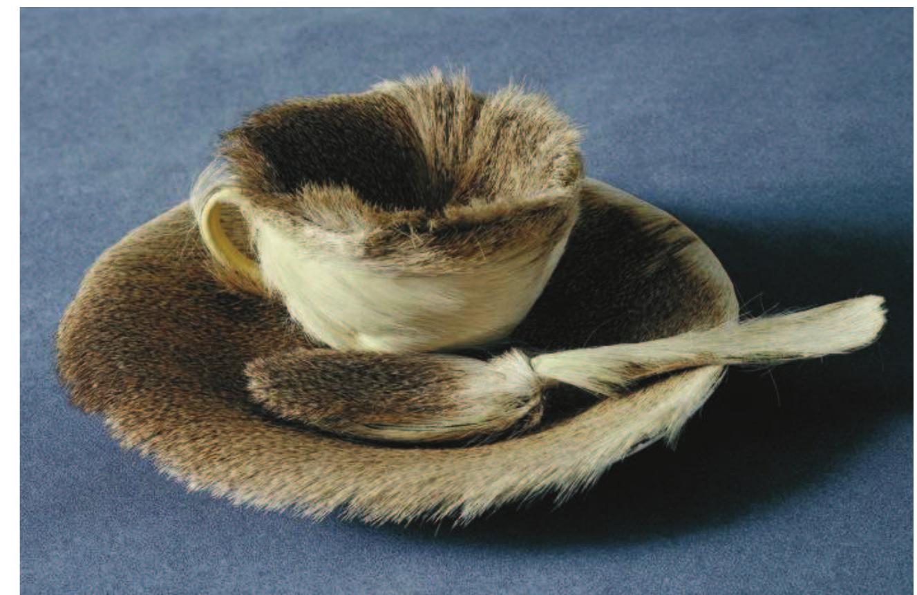 Probably the most famous surrealist object was made by meret