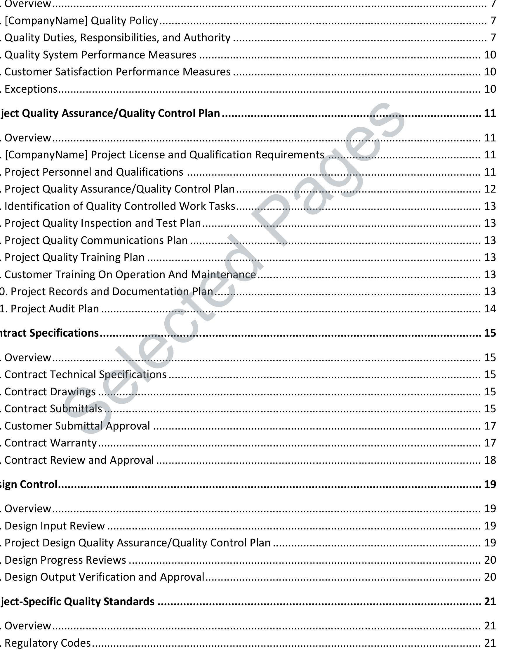 (PDF) Painting quality control plan sample