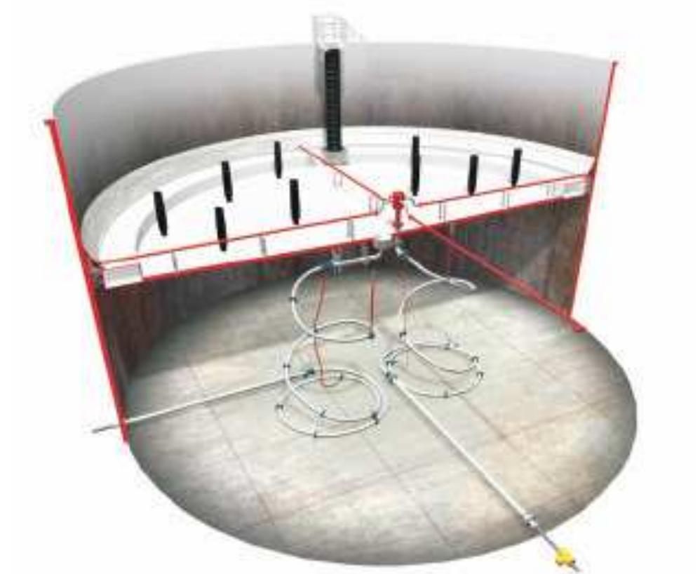 1 single deck floating roof floating roof is not favorable.