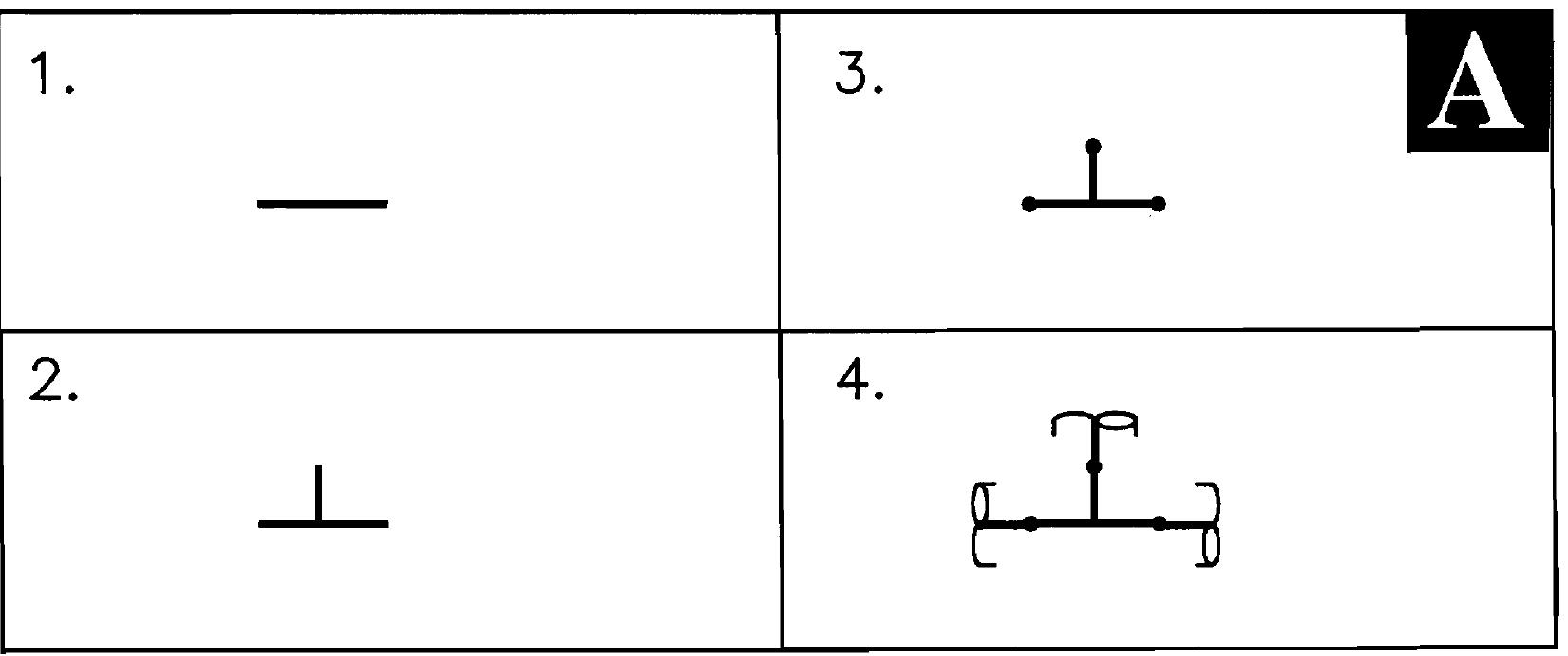 Step 4. measure 7” (one-half the branch pipe size) on either