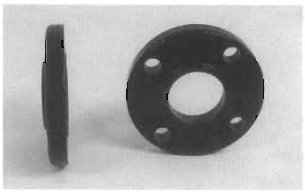 -13. slip-on flange. step 2. use offset to draw the flange