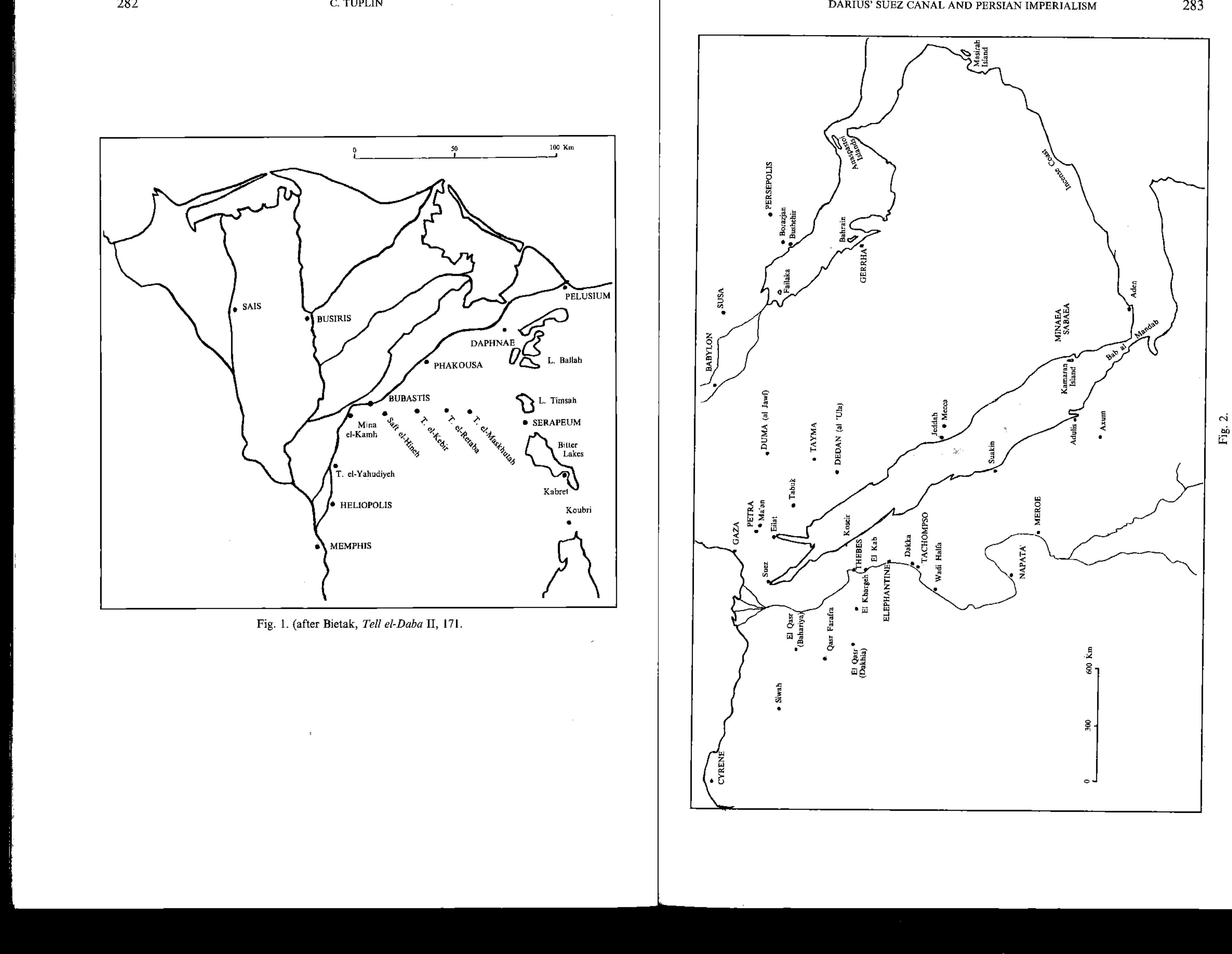 (PDF) Darius' Suez canal and Persian imperialism