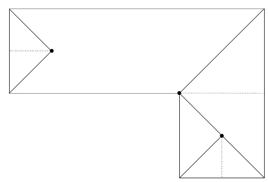 3: skeleton edge intersections with associated walls marked.