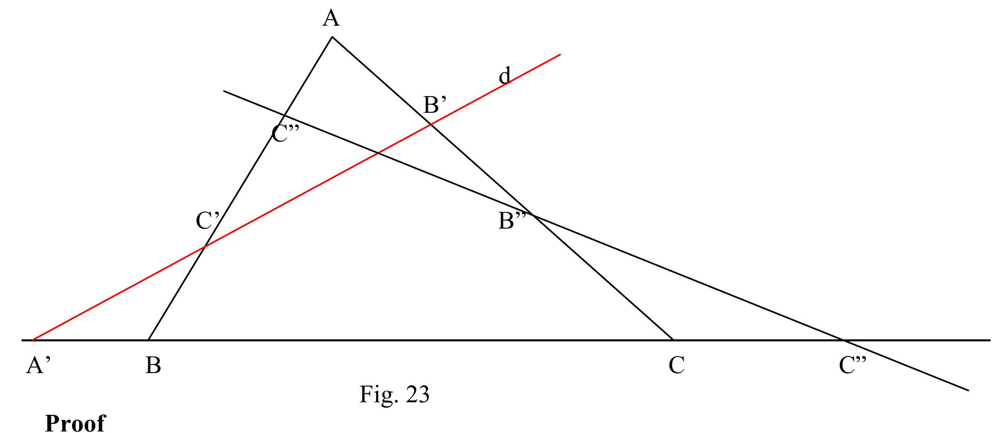 The concurrence point of the cevians ah,,bh,,ch, is the