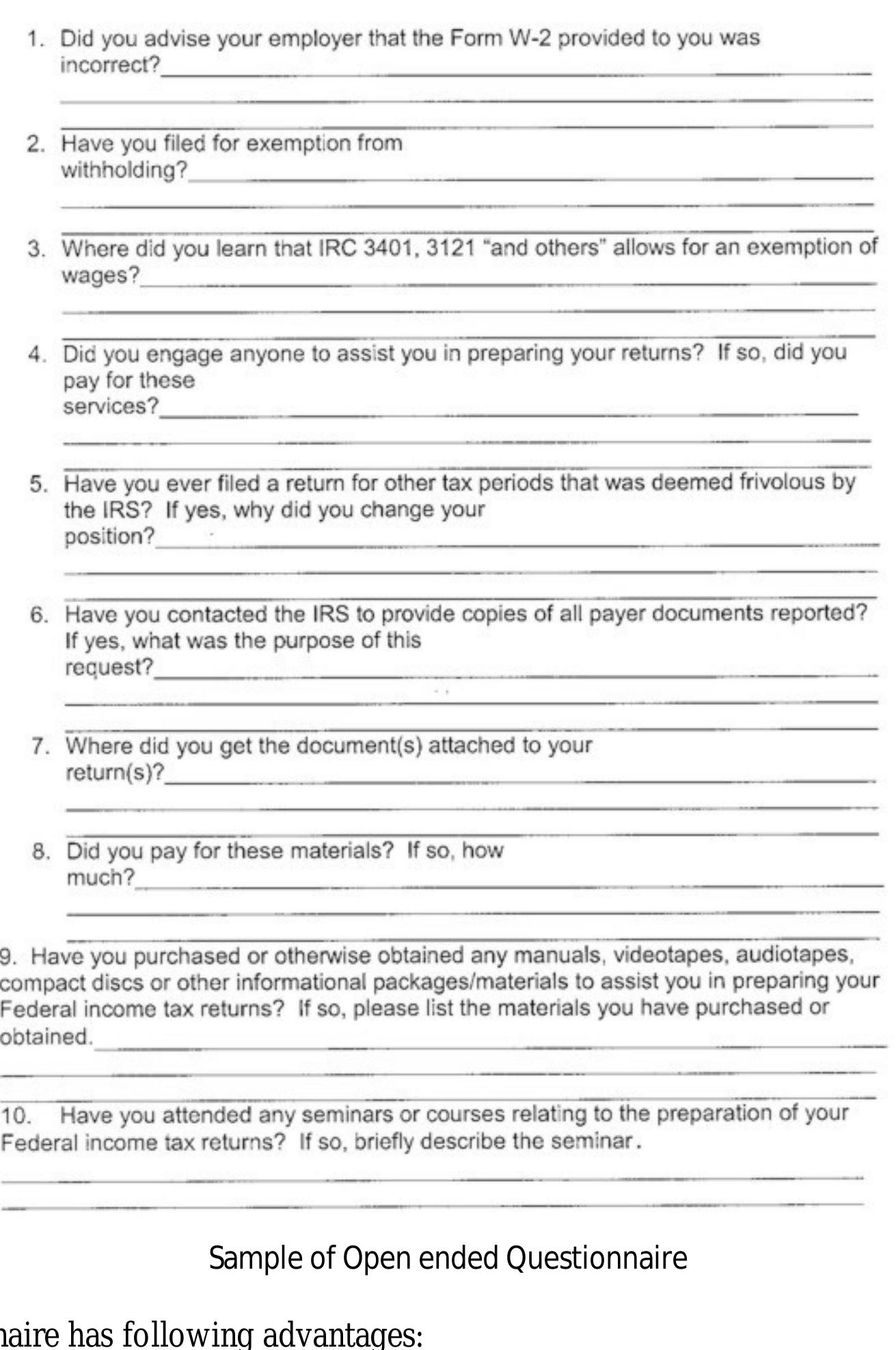 We are requesting that you complete the attached