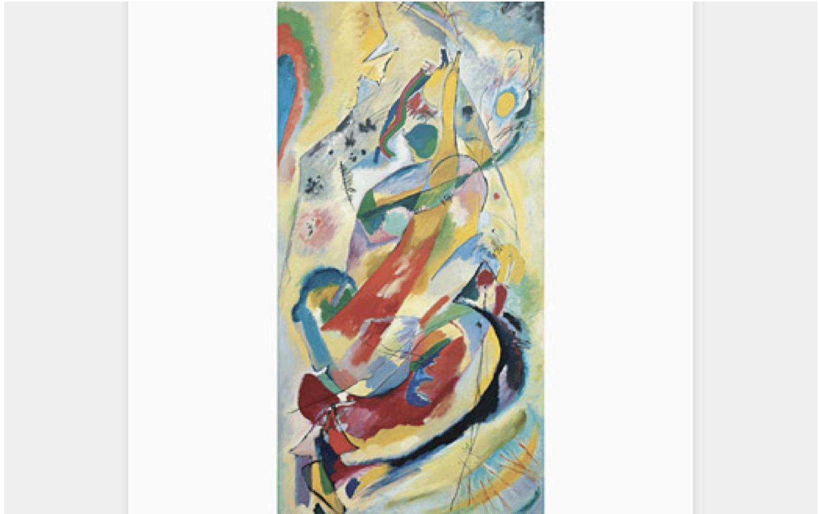 Vasily kandinsky. (french, born russia. 1866-1944)