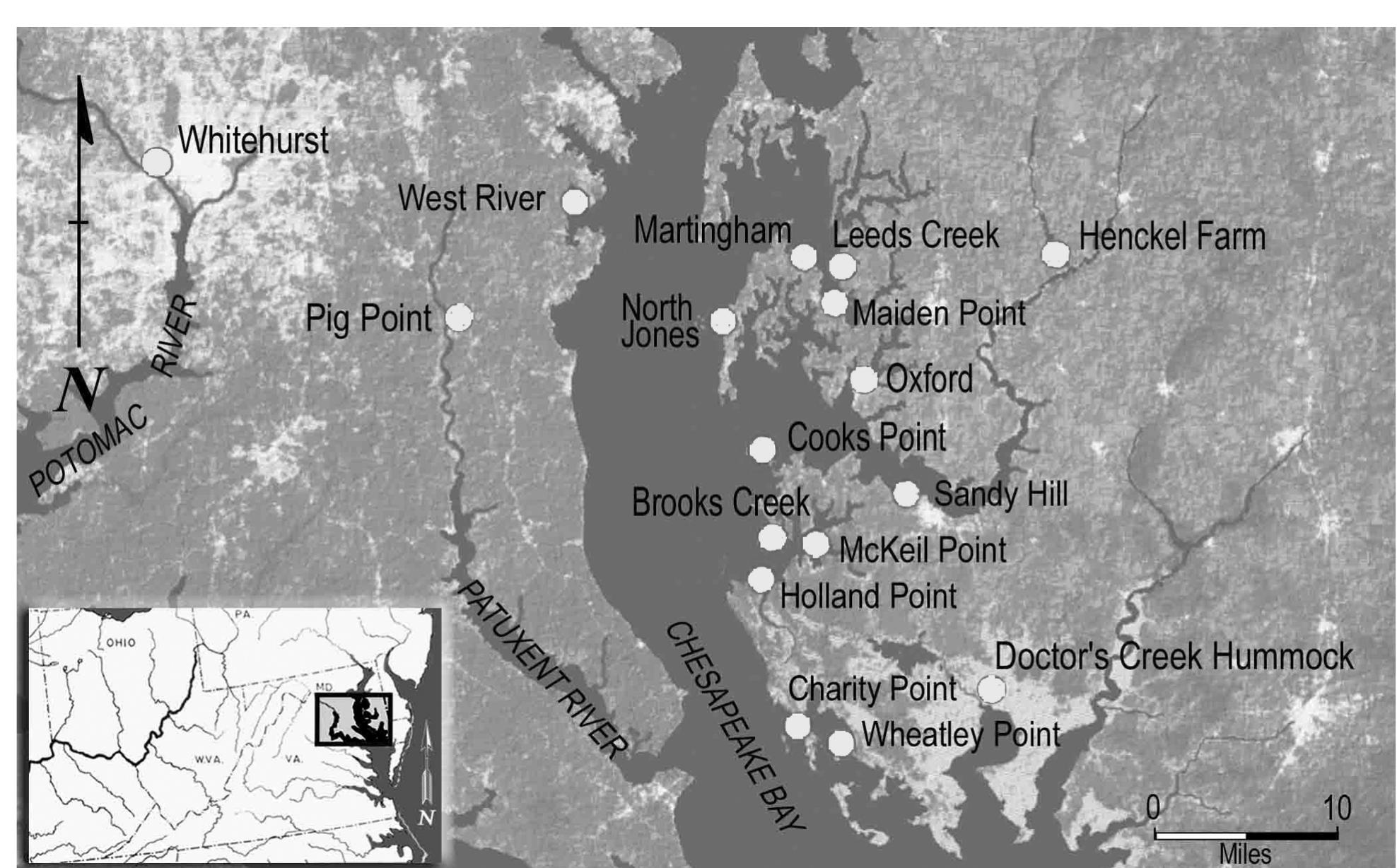 Archaeology of eastern north america figure 15. a map