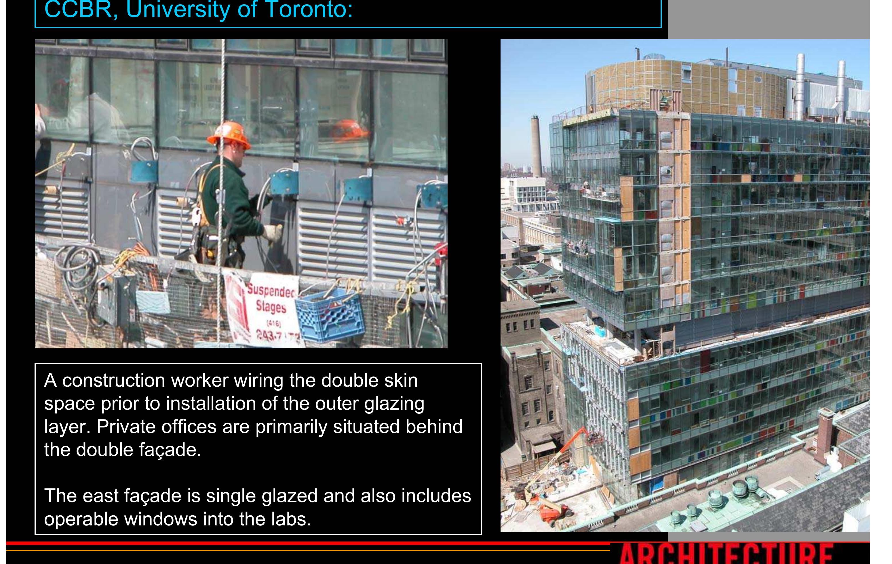 Figure 70 - Pros and Cons of Double Skin Envelope Systems
