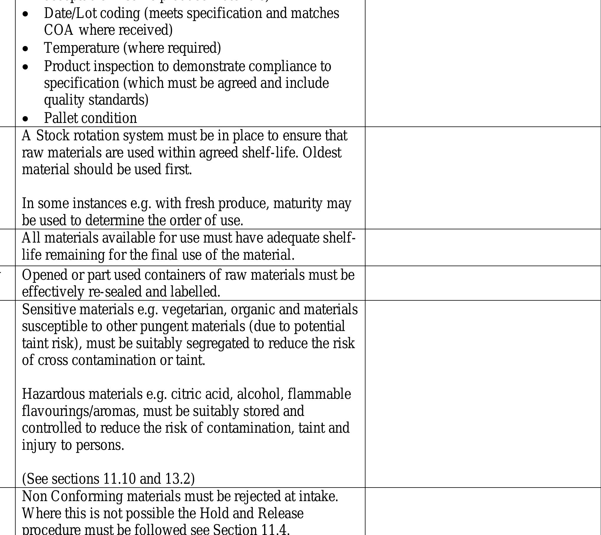 (PDF) Tesco Food Manufacturing Standard EN