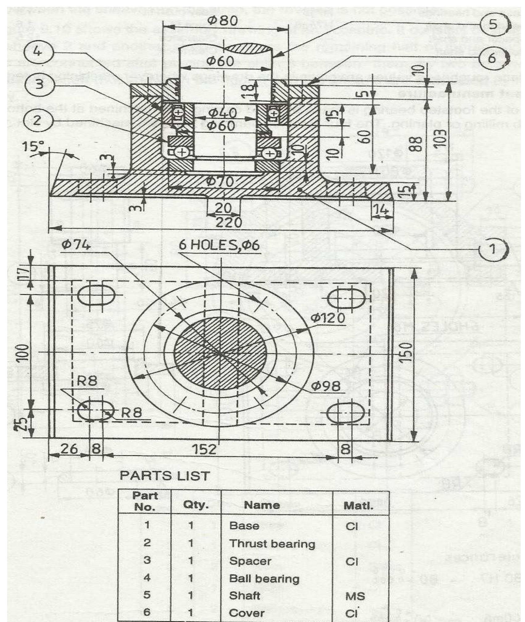 Foot step bearing or pivot bearing is one type of thrust