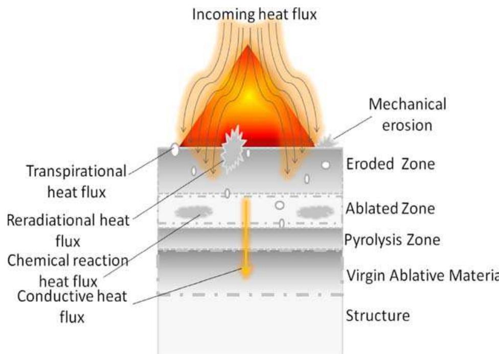 Schematic illustration of the ablation mechanism. [color