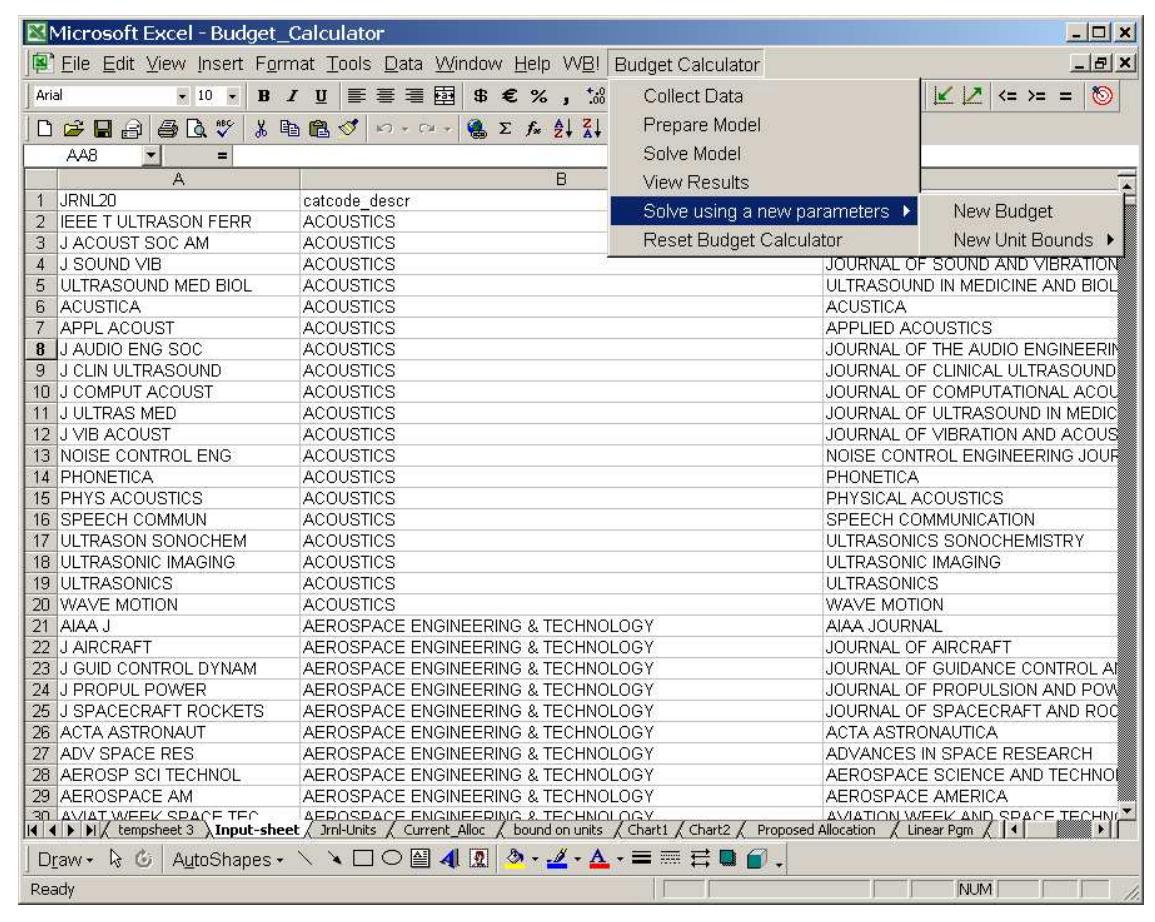 This section gives an insight into the decision support