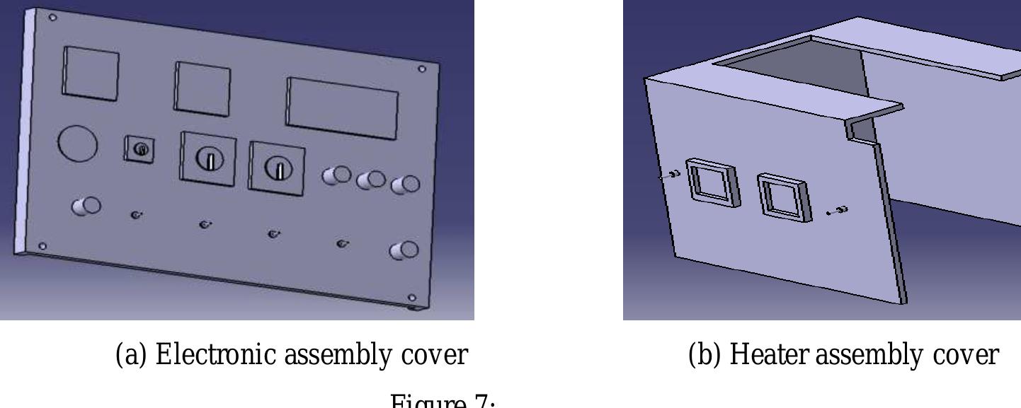 Figure 10 - Design of a stir casting machine