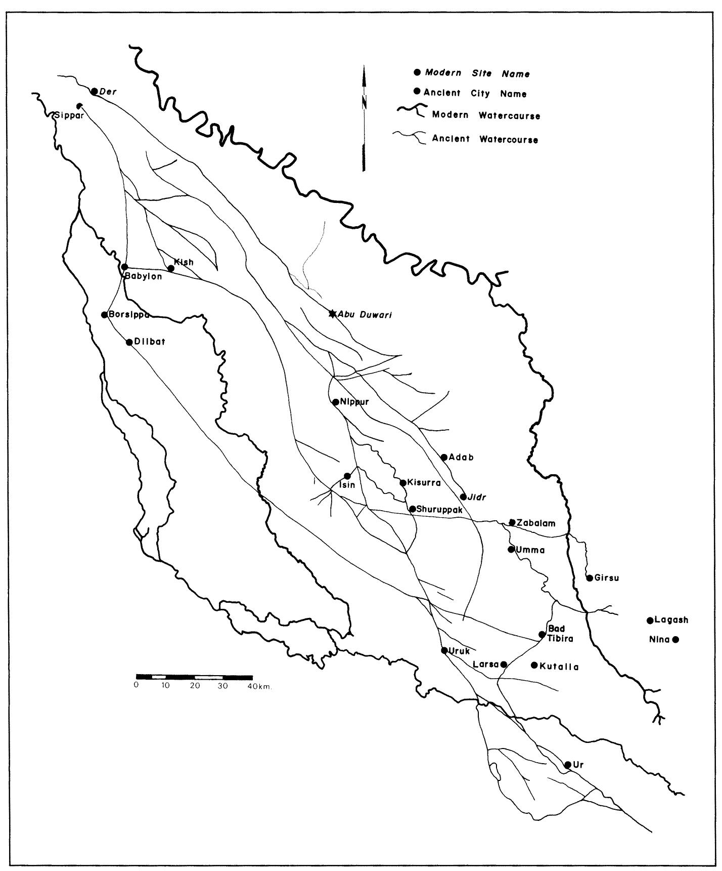 Figure 1 - from Elizabeth C. Stone, "The Tell Abu Duwari
