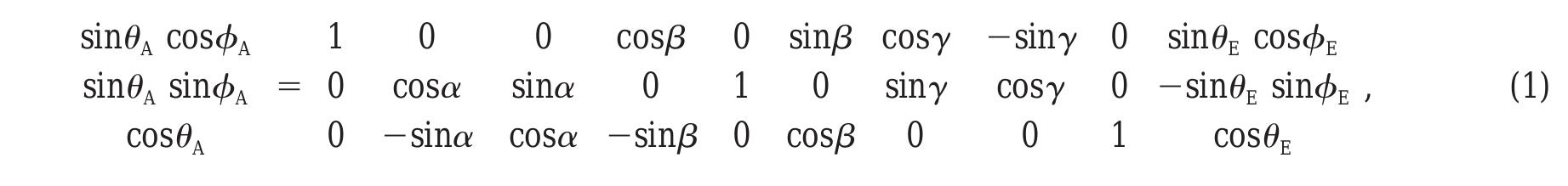 The roll, pitch, and heading angles, and u, v, and w where a