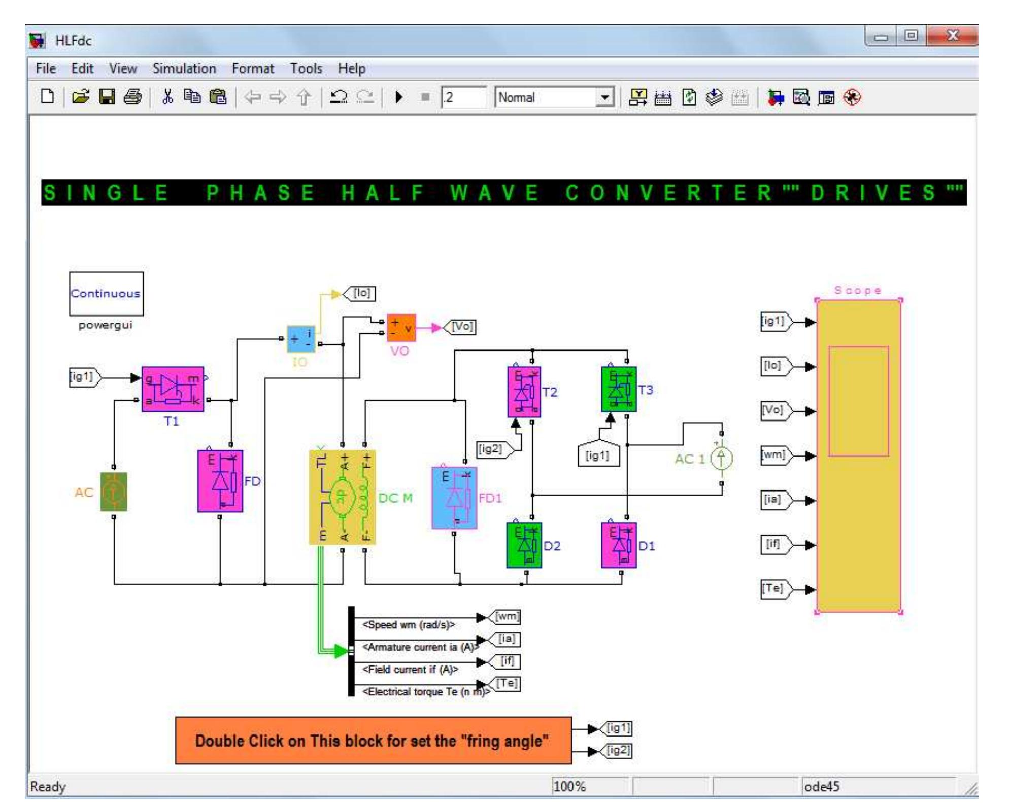 5 1 Circuit Modeling Using Simulink Fig 1 Simulink Model Of