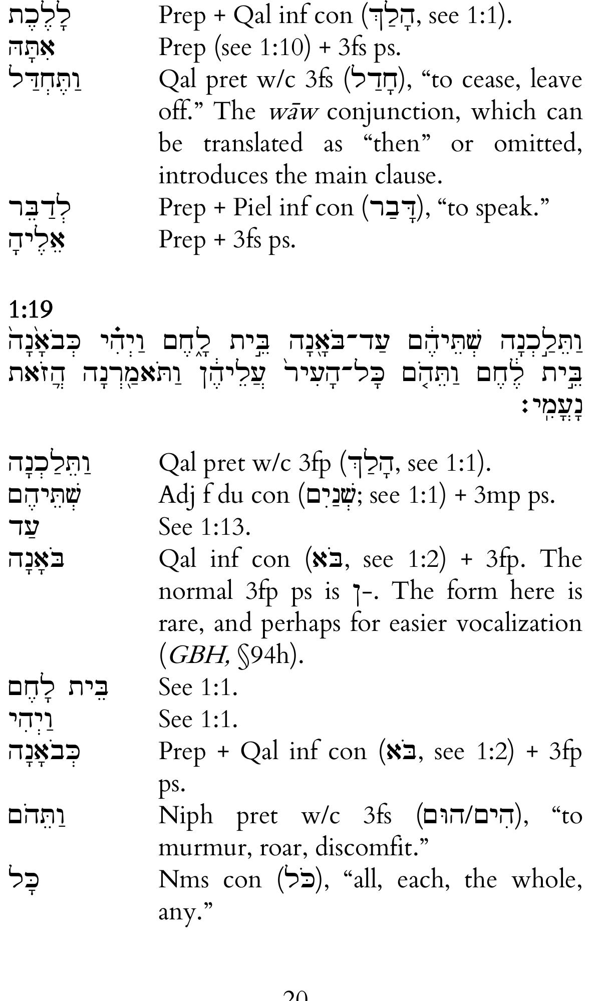 Figure 16 - Reading Ruth: A Guide to the Hebrew Text