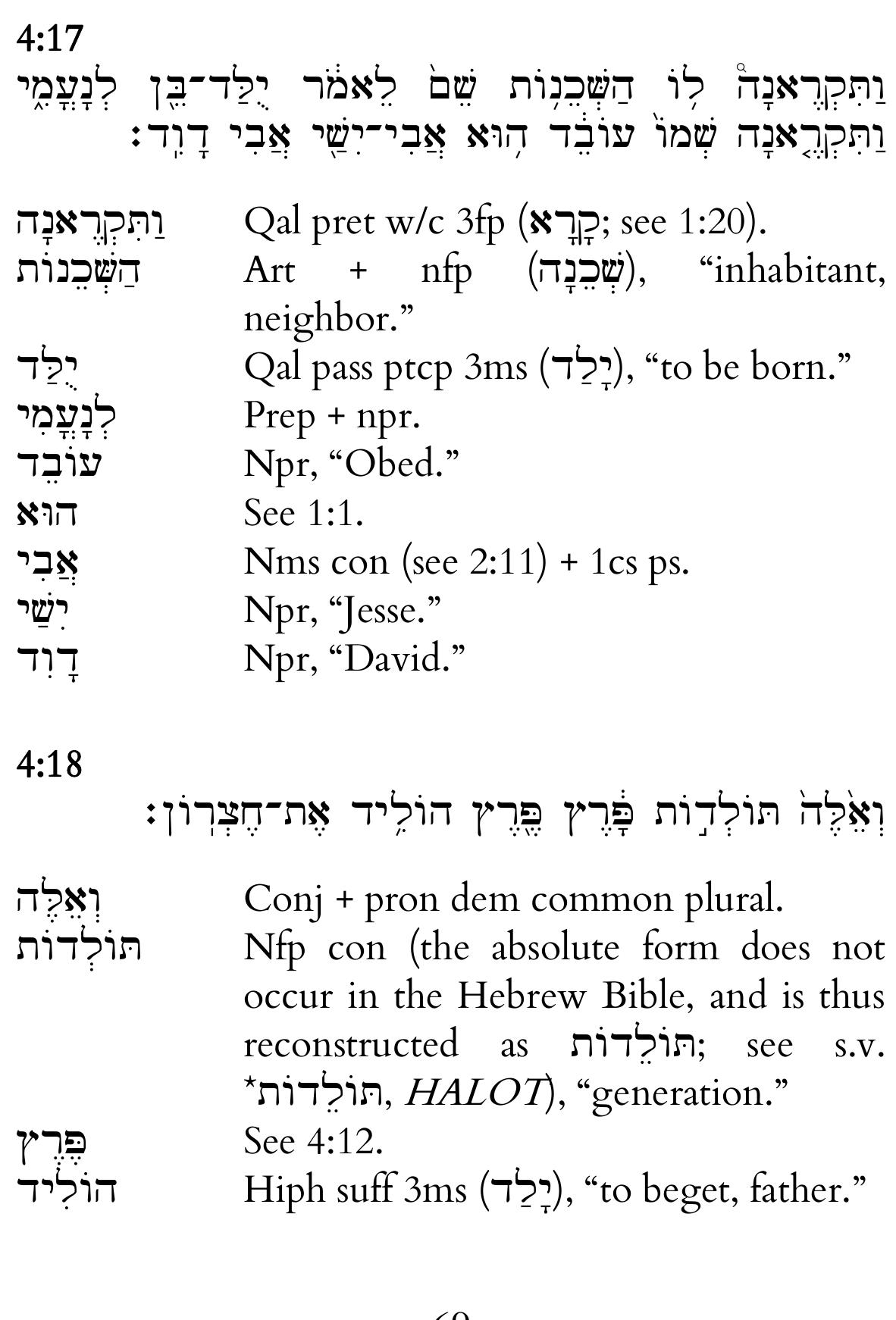 Figure 56 - Reading Ruth: A Guide to the Hebrew Text