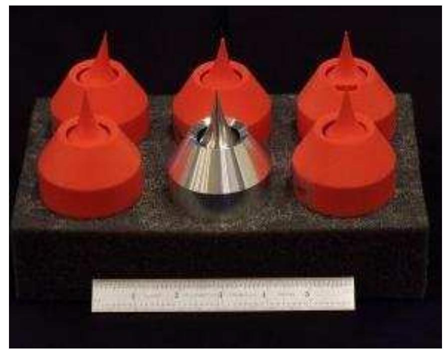 The aerospike nozzle is a bell nozzle with its nozzle