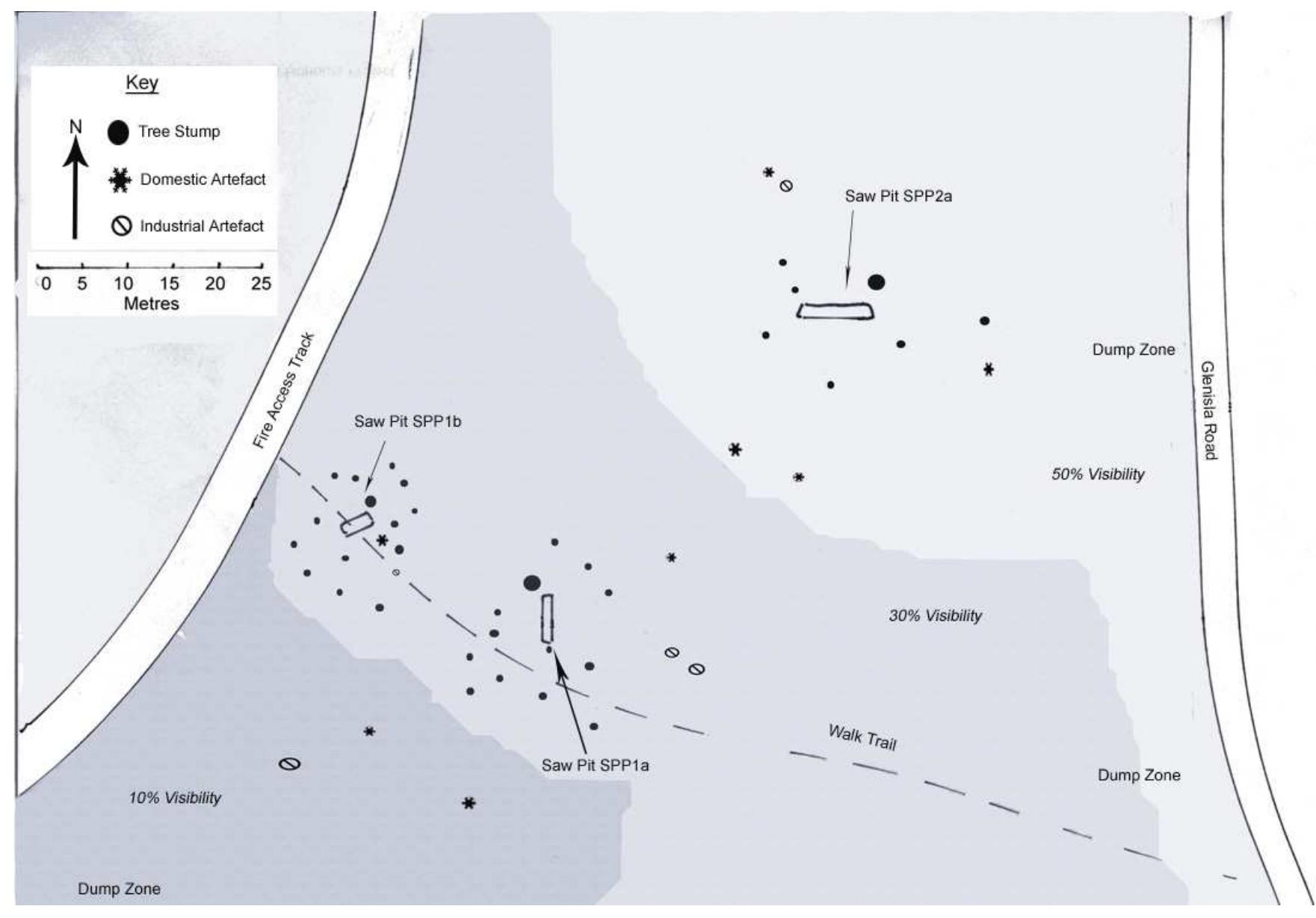 Eight. site plan spp1 and spp2 area of the complex ranging