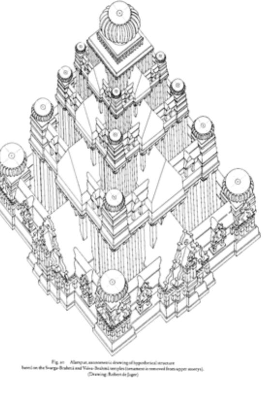 The typical hindu temple of northern india, the nagara