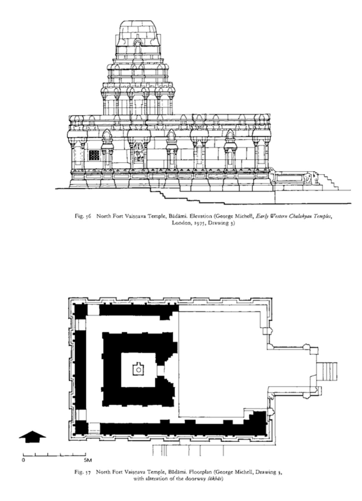 The south indian temple consists essentially of a