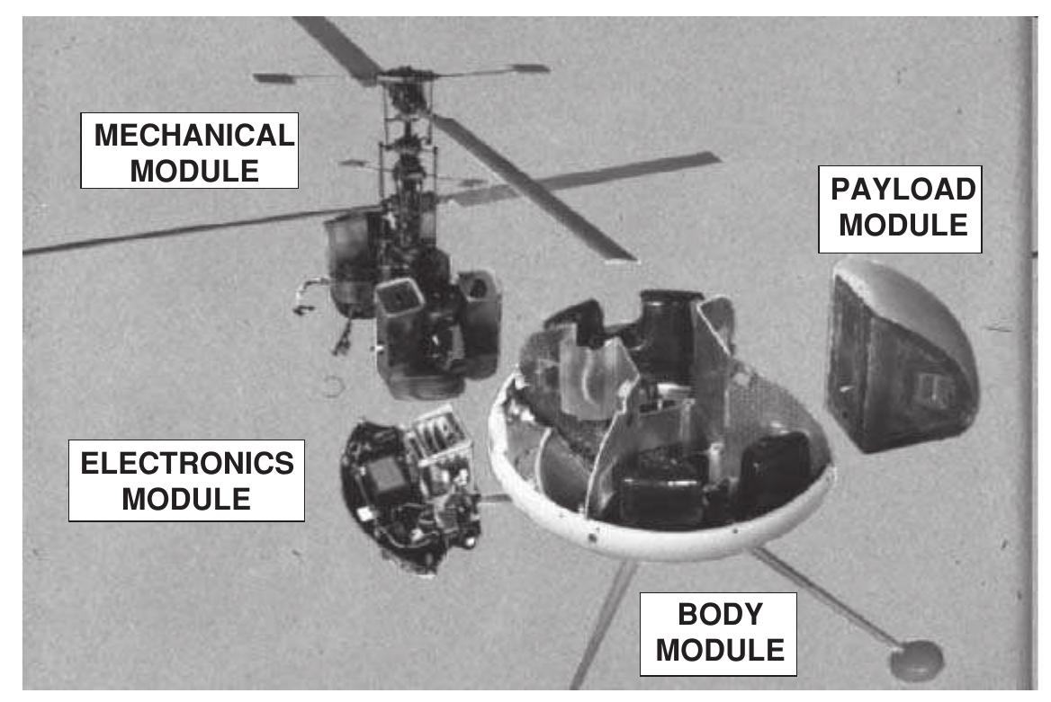 Sprite vtol uav main modules (m l aviation photograph)