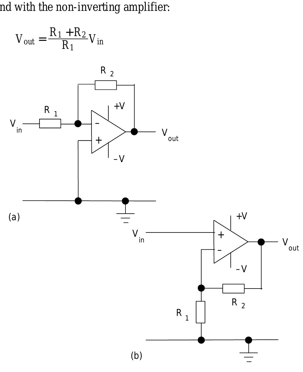 14 operational amplifier circuits