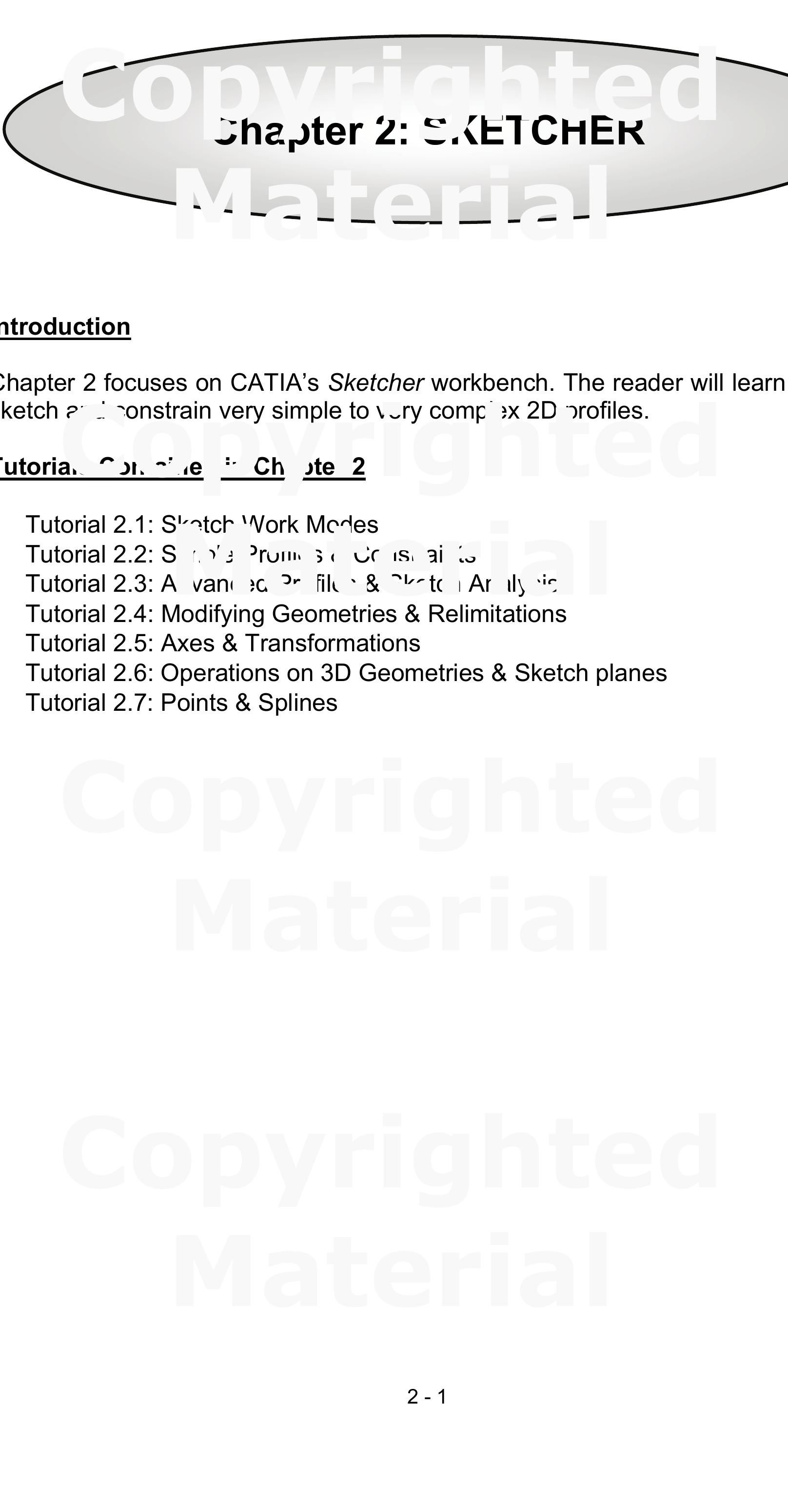 Figure 2 - Introduction to CATIA V5 Figure 2 - Introduction to CATIA V5