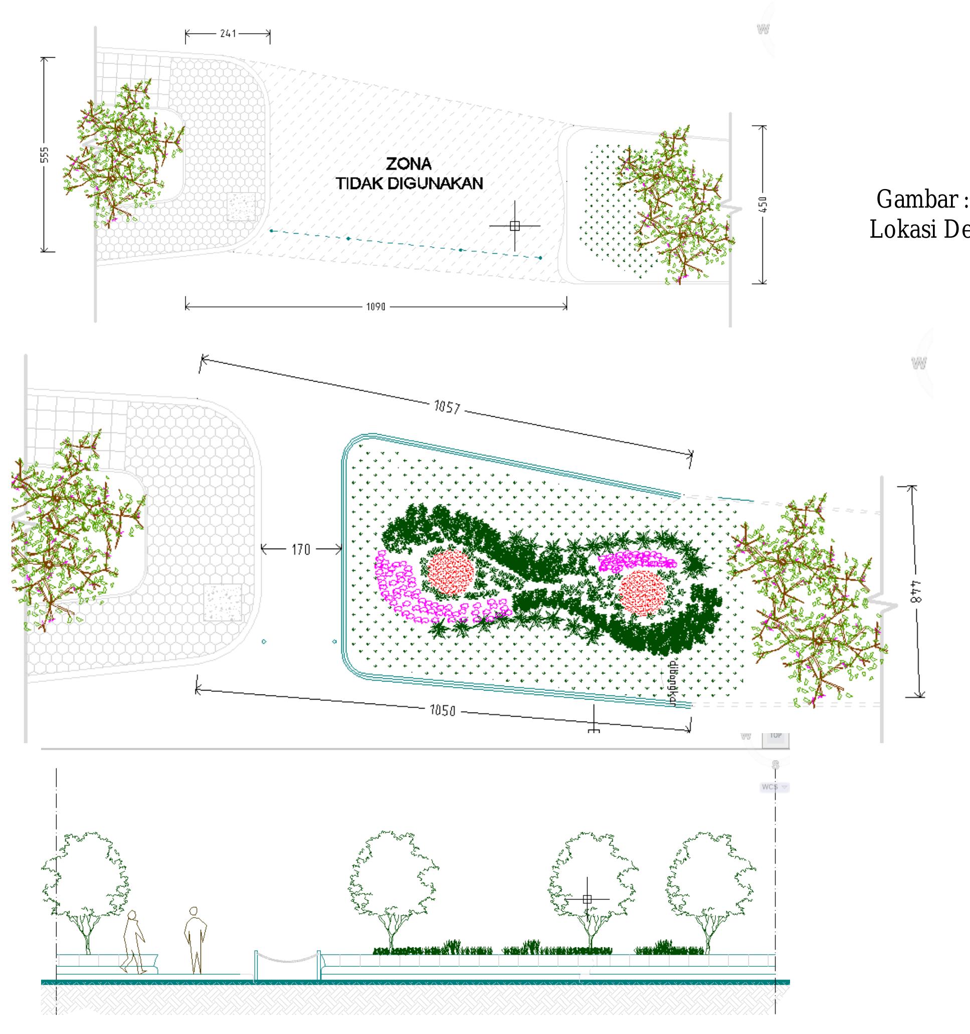 Figure 22 - PERENCANAAN RUANG TERBUKA HIJAU PENATAAN TAMAN