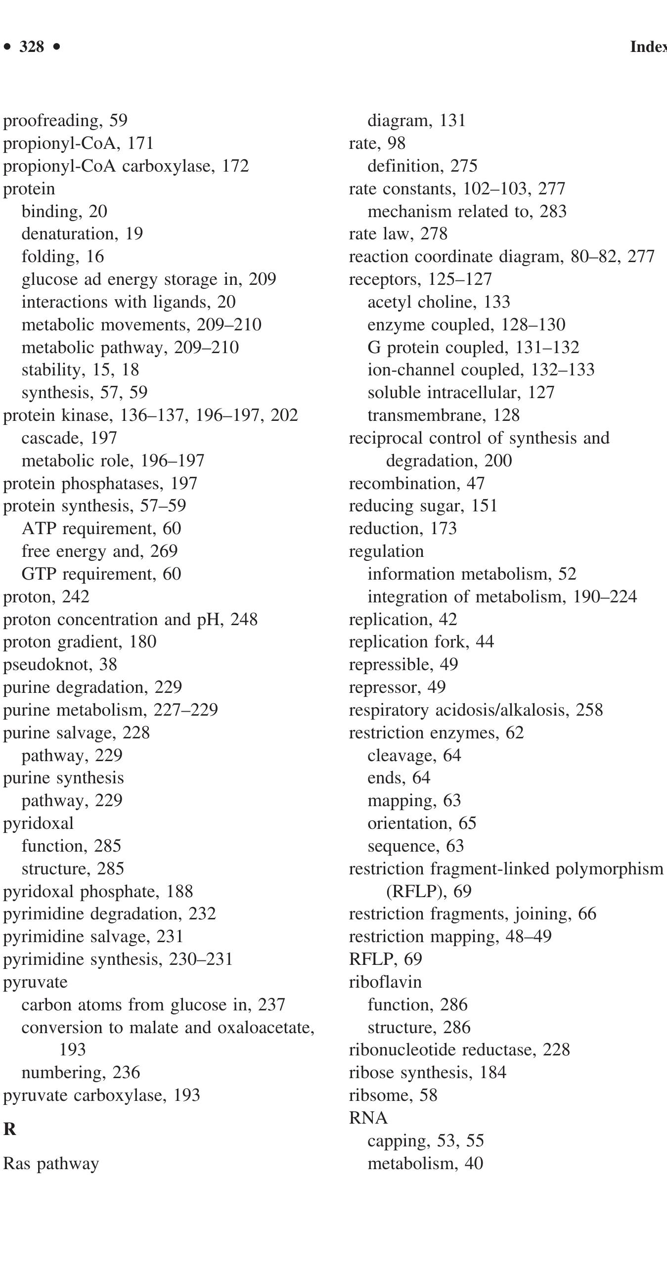 Table 27 - Basic Concepts of Biochemistry