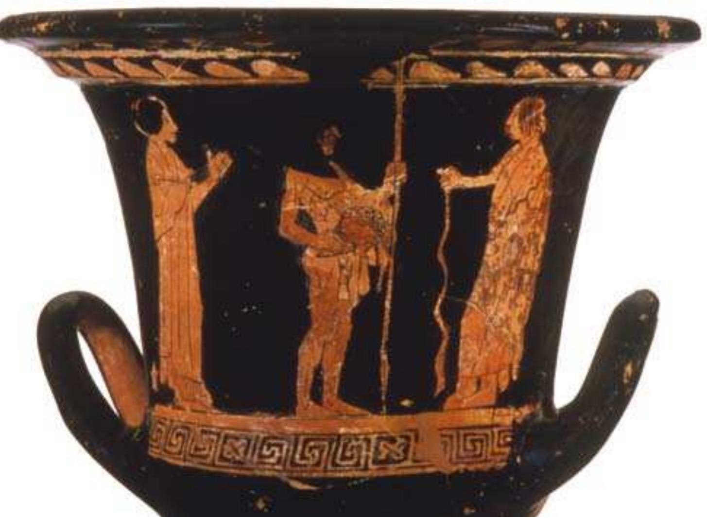 Attic red-figure calyx krater, ca. 420 bc, j. paul getty