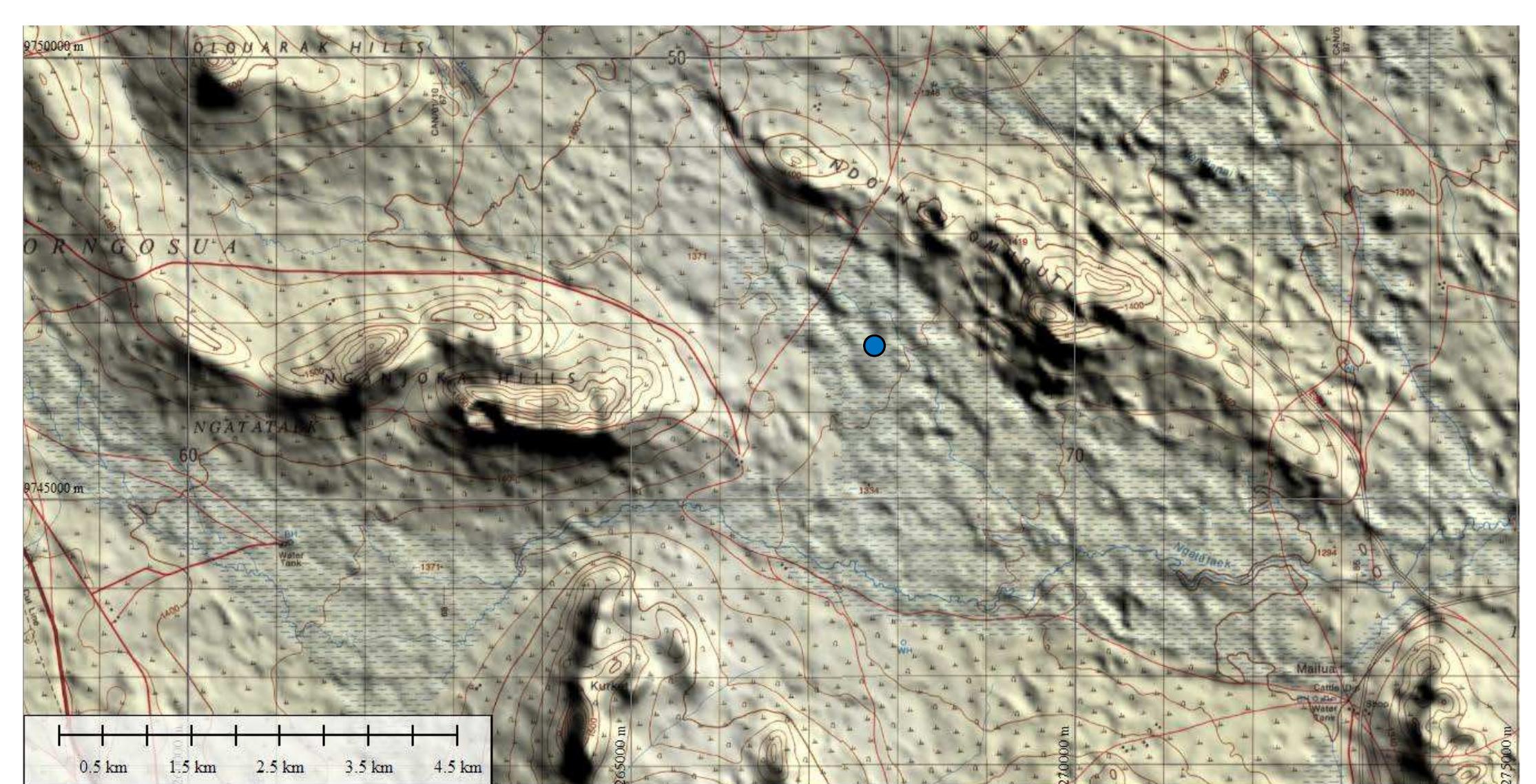 Figure 1 - from HYDROGEOLOGICAL SURVEY REPORT FOR