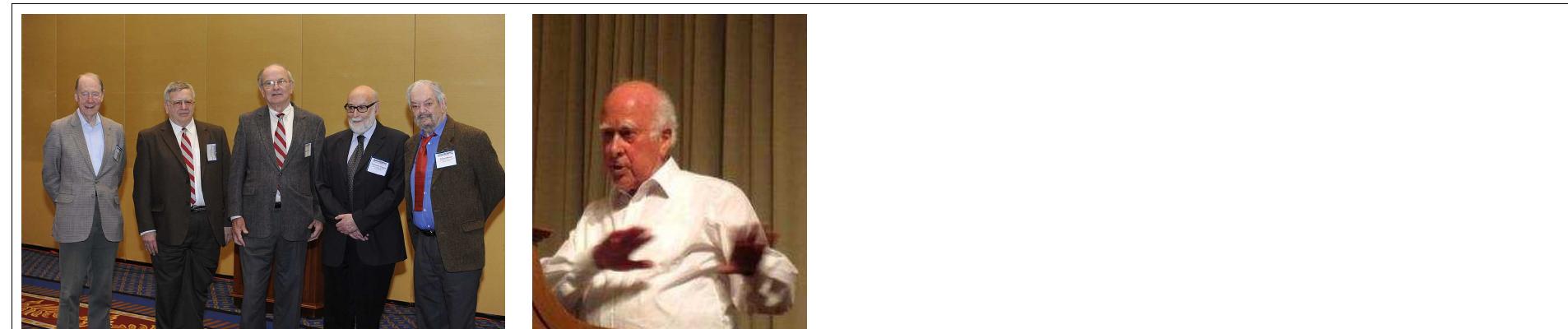 The six authors of the 1964 prl papers, who received the