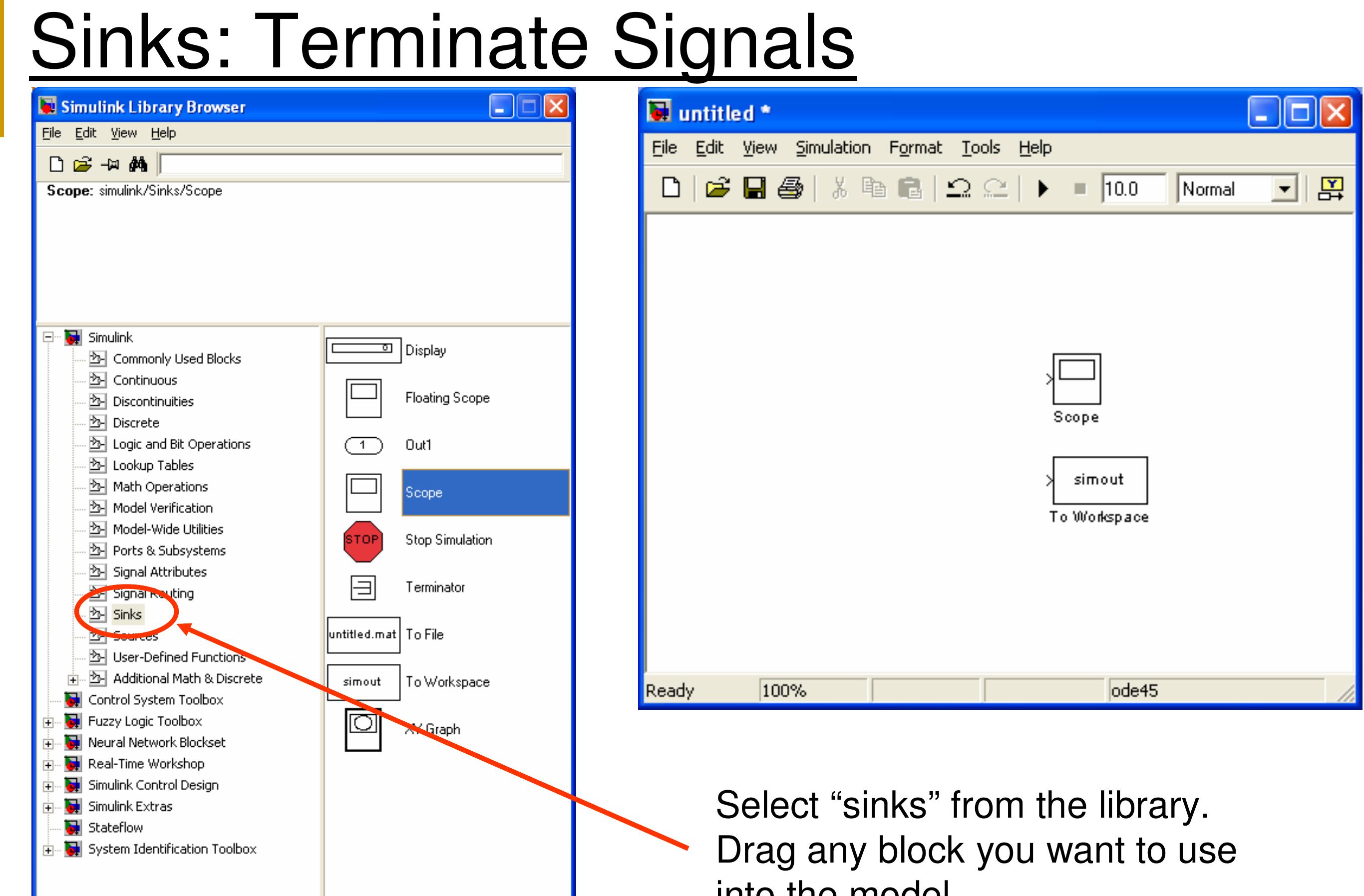 Figure 6 - MATLAB SIMULINK ® -Simulation and Model Based