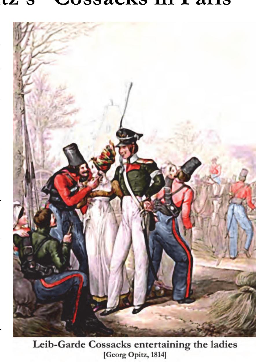 Figure 3 - Leib-Garde Cossacks of the Napoleonic Wars