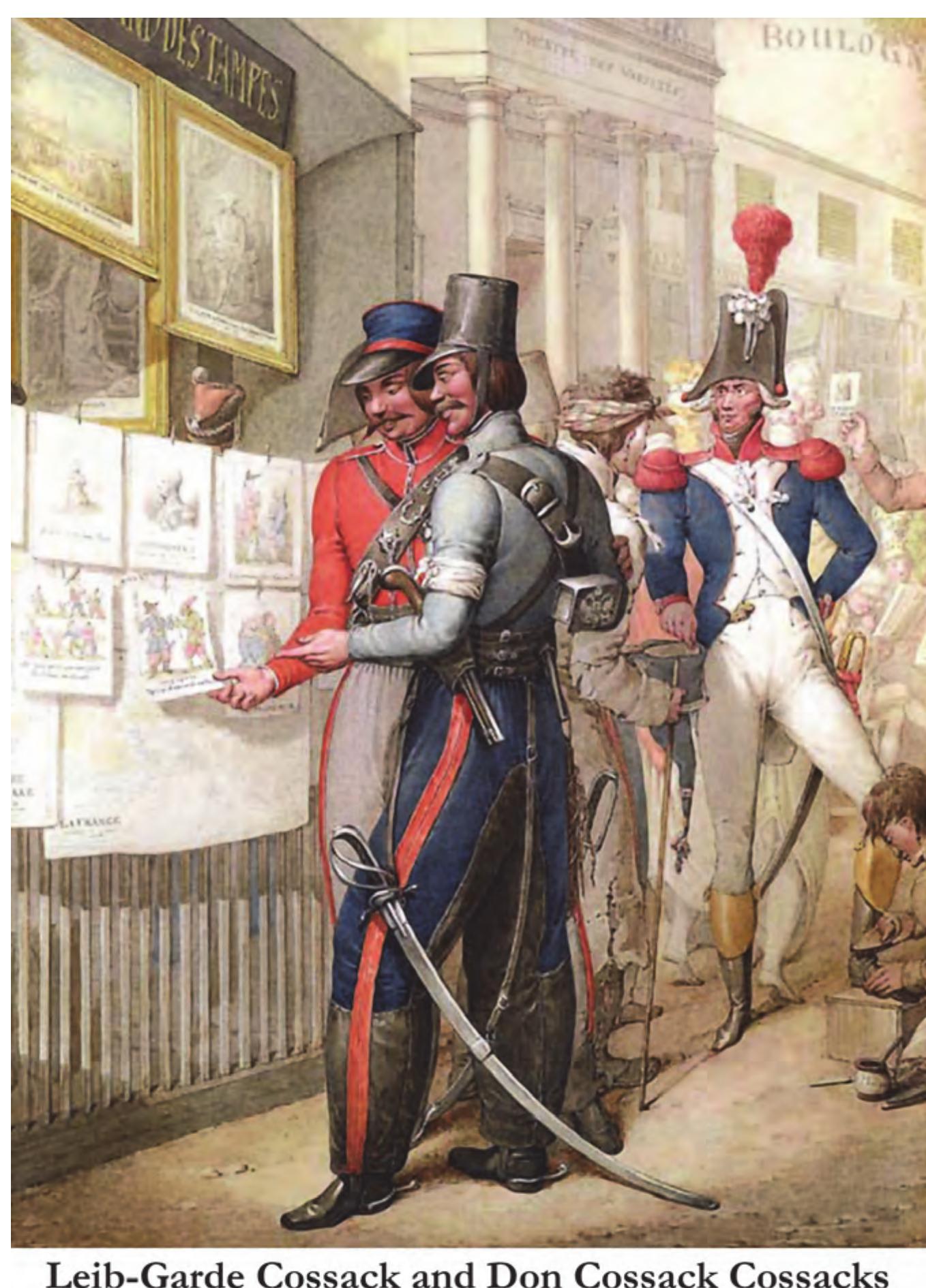Figure 4 - Leib-Garde Cossacks of the Napoleonic Wars