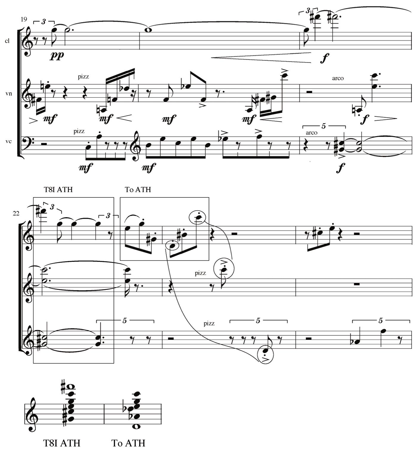 These pitch and harmony repetitions smooth over the textural