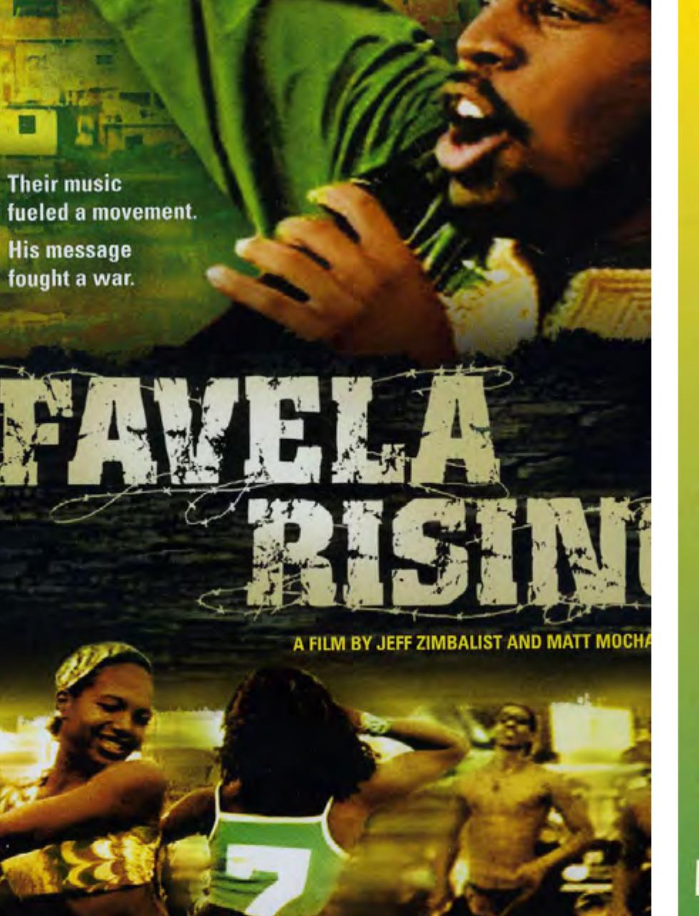 Cover art for favela rising, a docu- mentary made about the