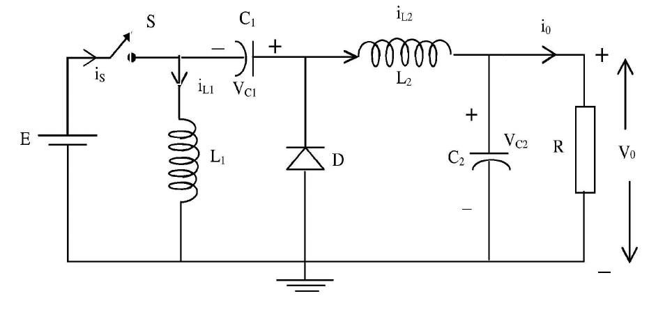 Circuit diagram of luo converter. the circuit diagram of the