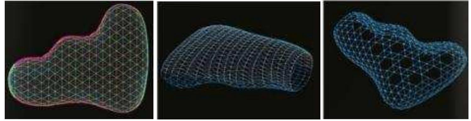 System unto which the structural grid and facade were