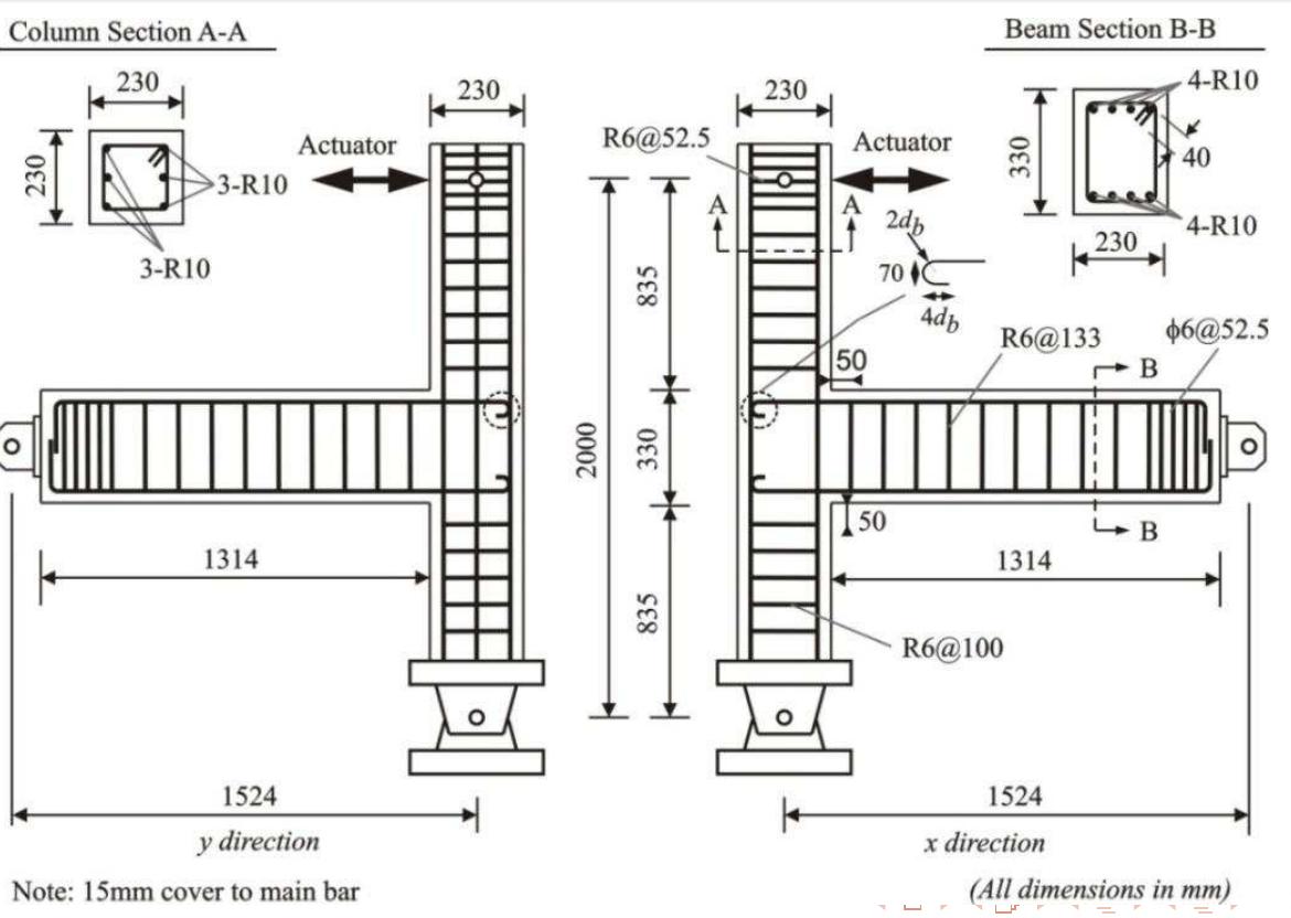 Nlfea of reinforced concrete beam-column joints