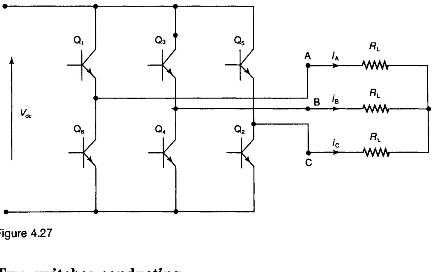 Diodes would be connected across each switch; these could be