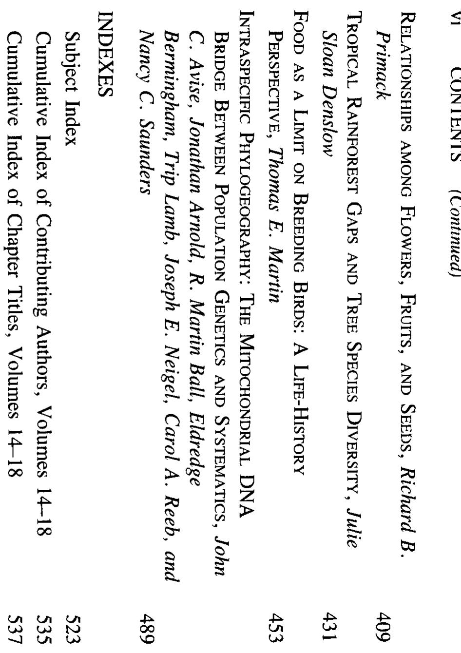 Figure 5 - The Ecology Of Indeterminate Growth In Animals