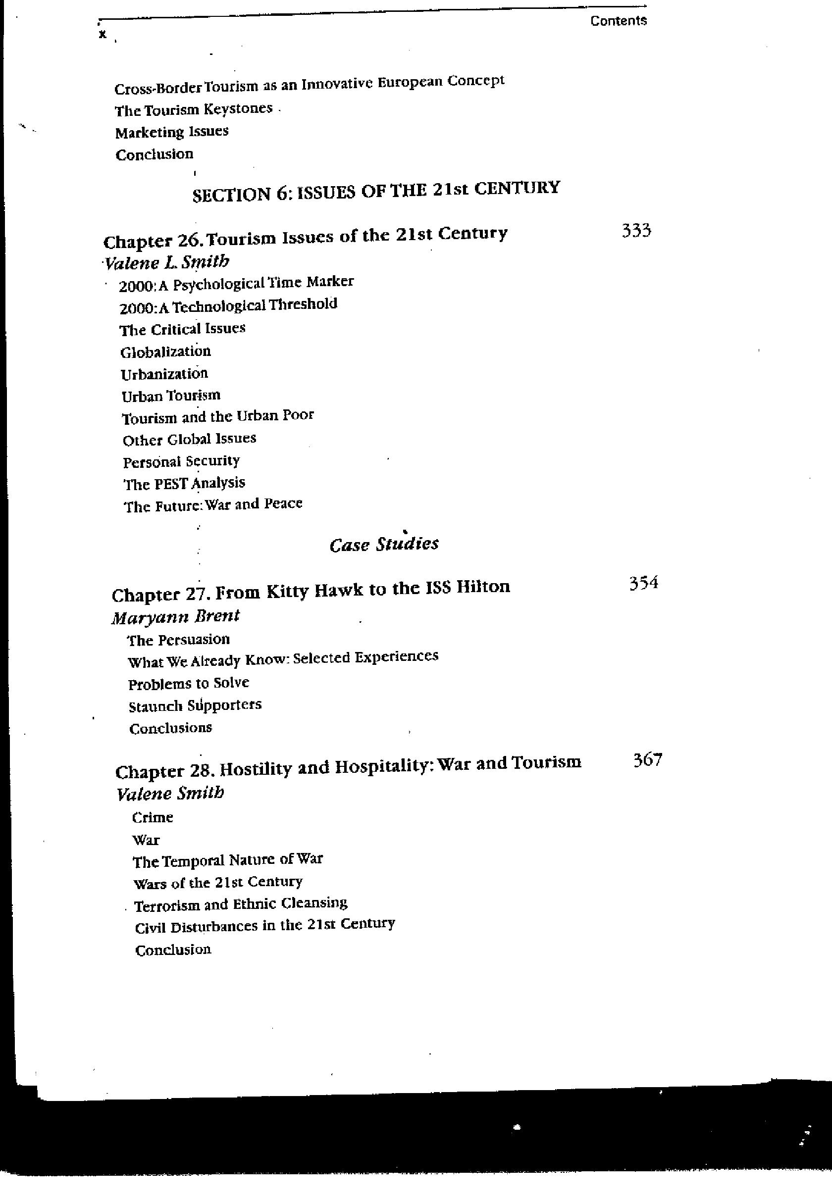 Figure 2 - Graburn General theory of tourism 2001