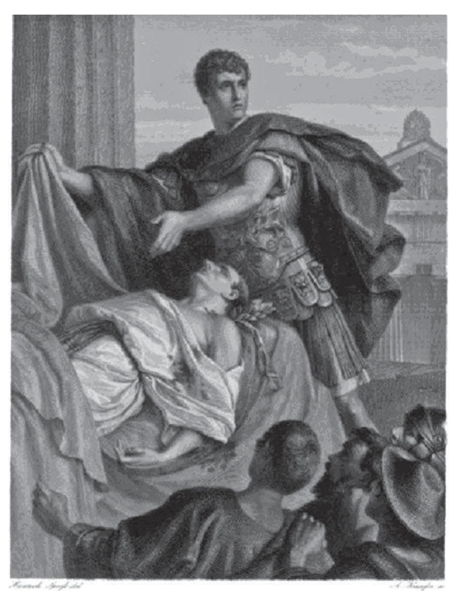 Heinrich spiess, mark antony’s funeral oration over the