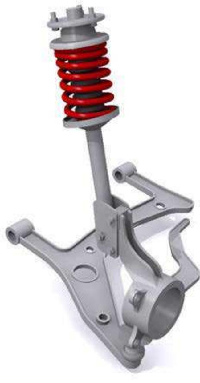 The macpherson strut doesn’t feature as many relative