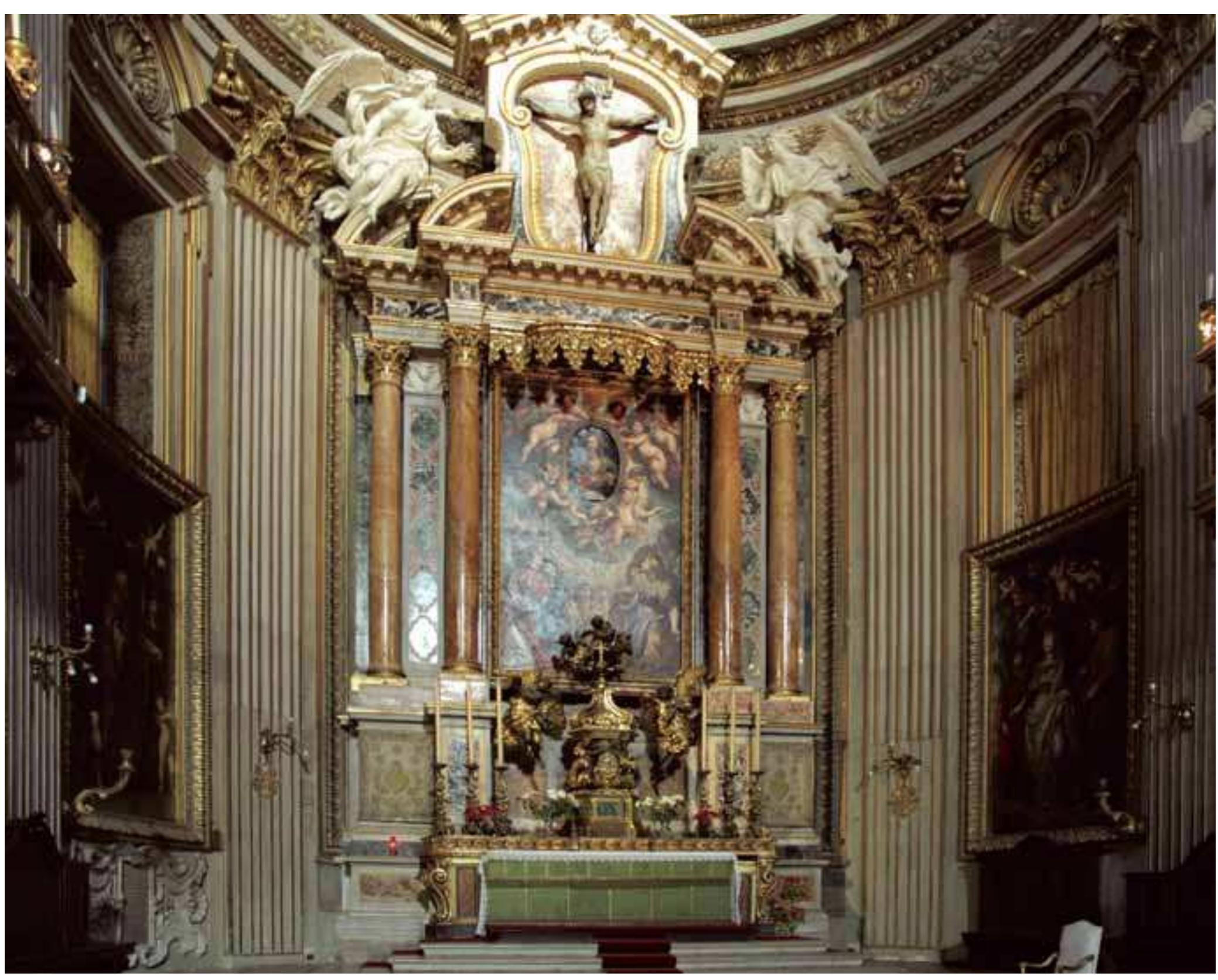 Rome, s. maria in vallicella, view towards high altar,
