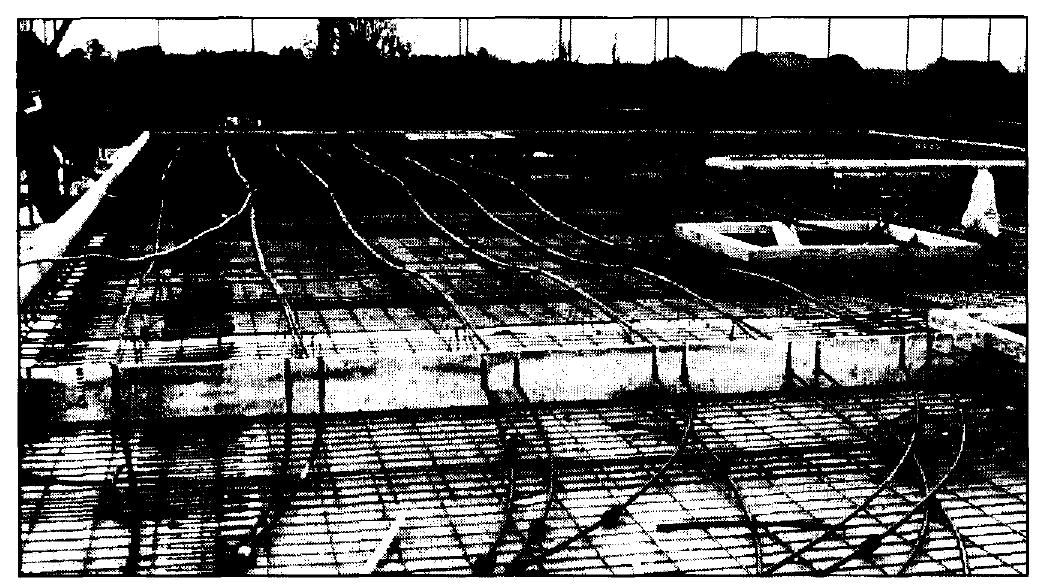 3 positioning of stop ends to divide slab into bays the slab